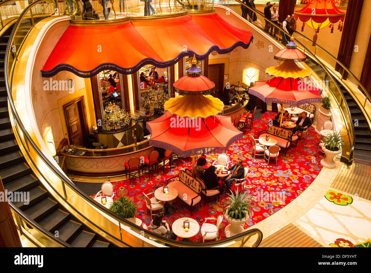 The the interior of Wynn Hotel and in Las Vegas Stock Photo - Alamy