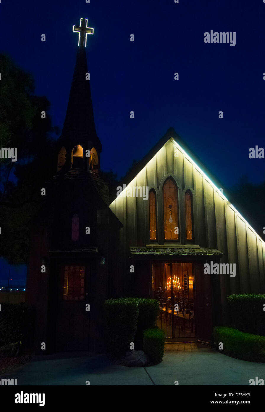 The Little Church of the West in Las Vegas Stock Photo - Alamy