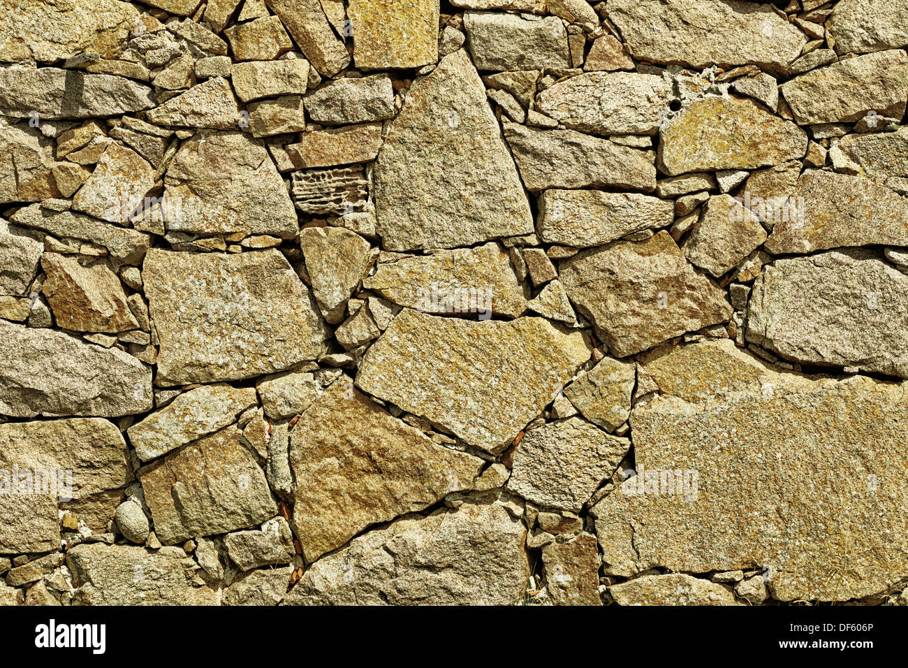 Background of natural stone rock wall texture or cobblestone pavement ...