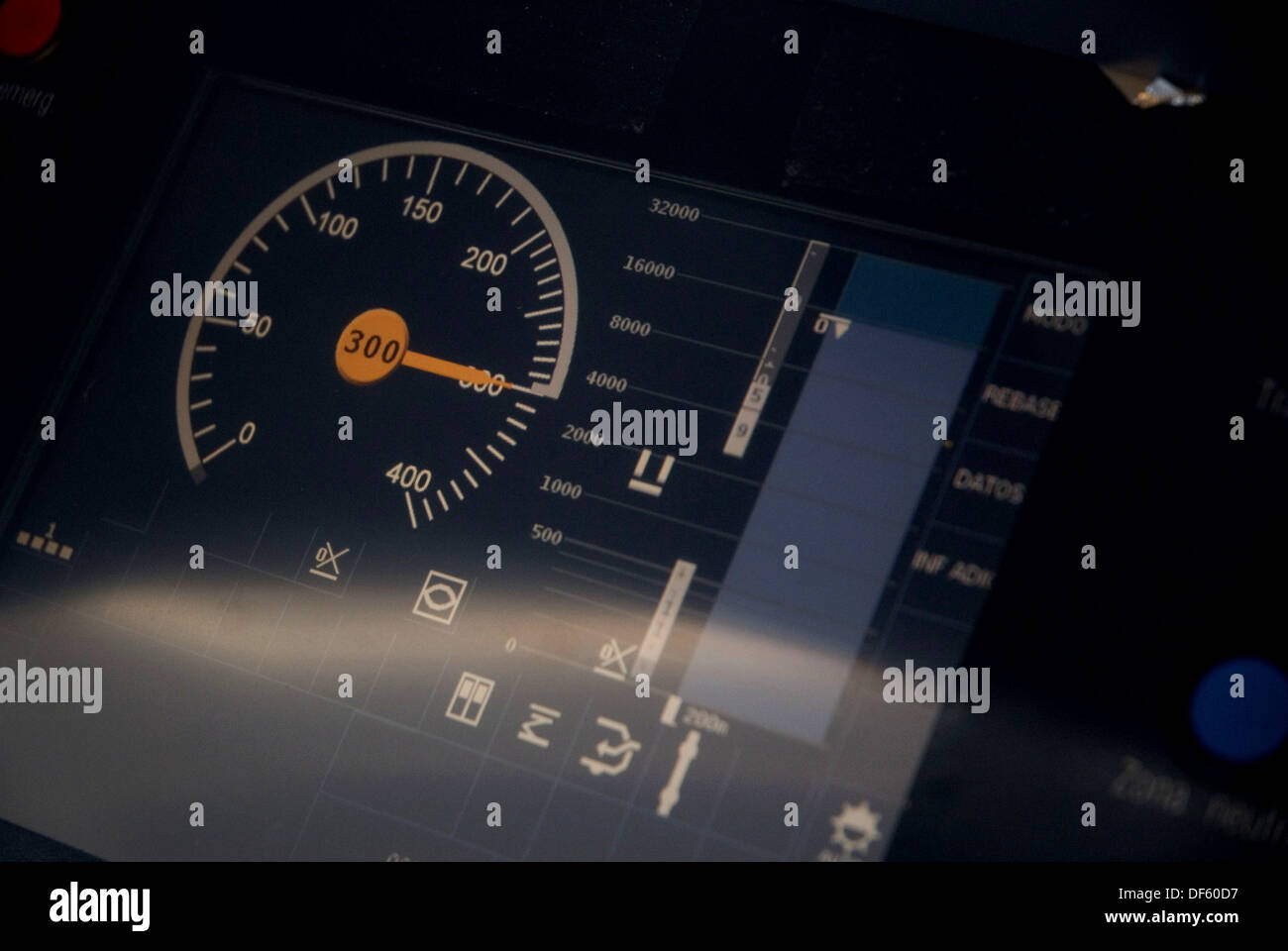 Bullet Train Speedometer