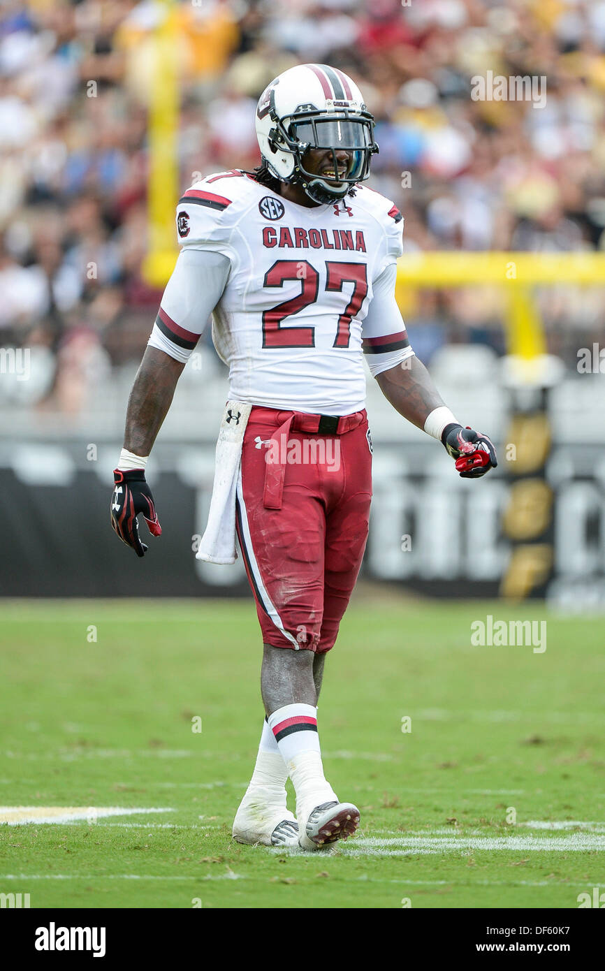 September 28, 2013 - Orlando, FL, U.S: South Carolina Gamecocks ...