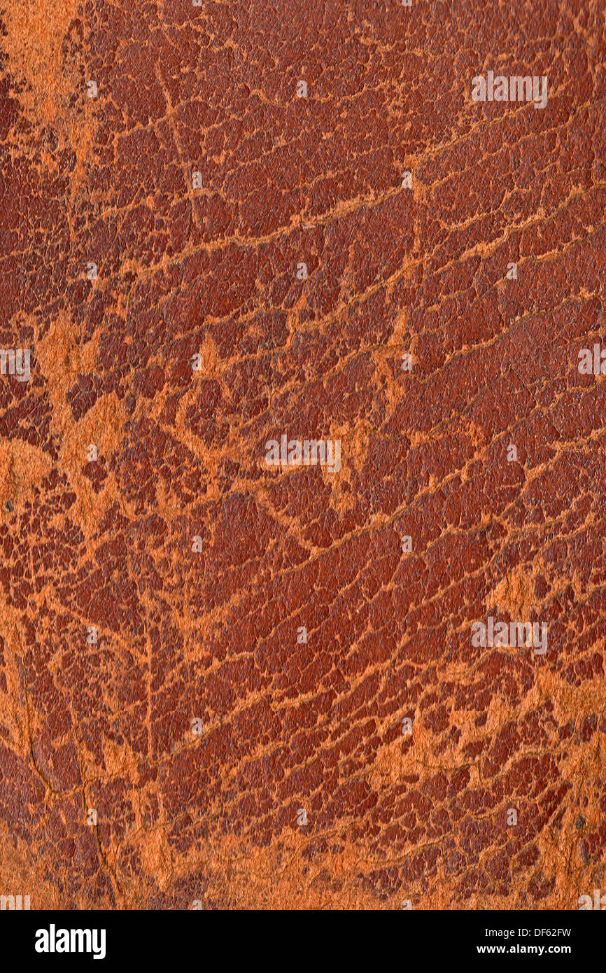 macro image of old red tattered torned leather background Stock Photo ...