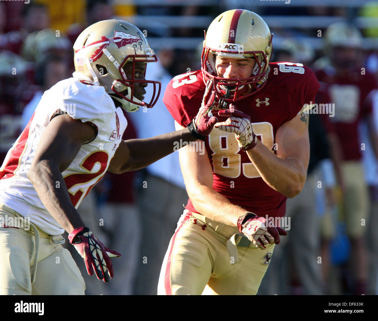 Chestnut Hill, Massachusetts, USA. 28th Sep, 2013. Florida State ...