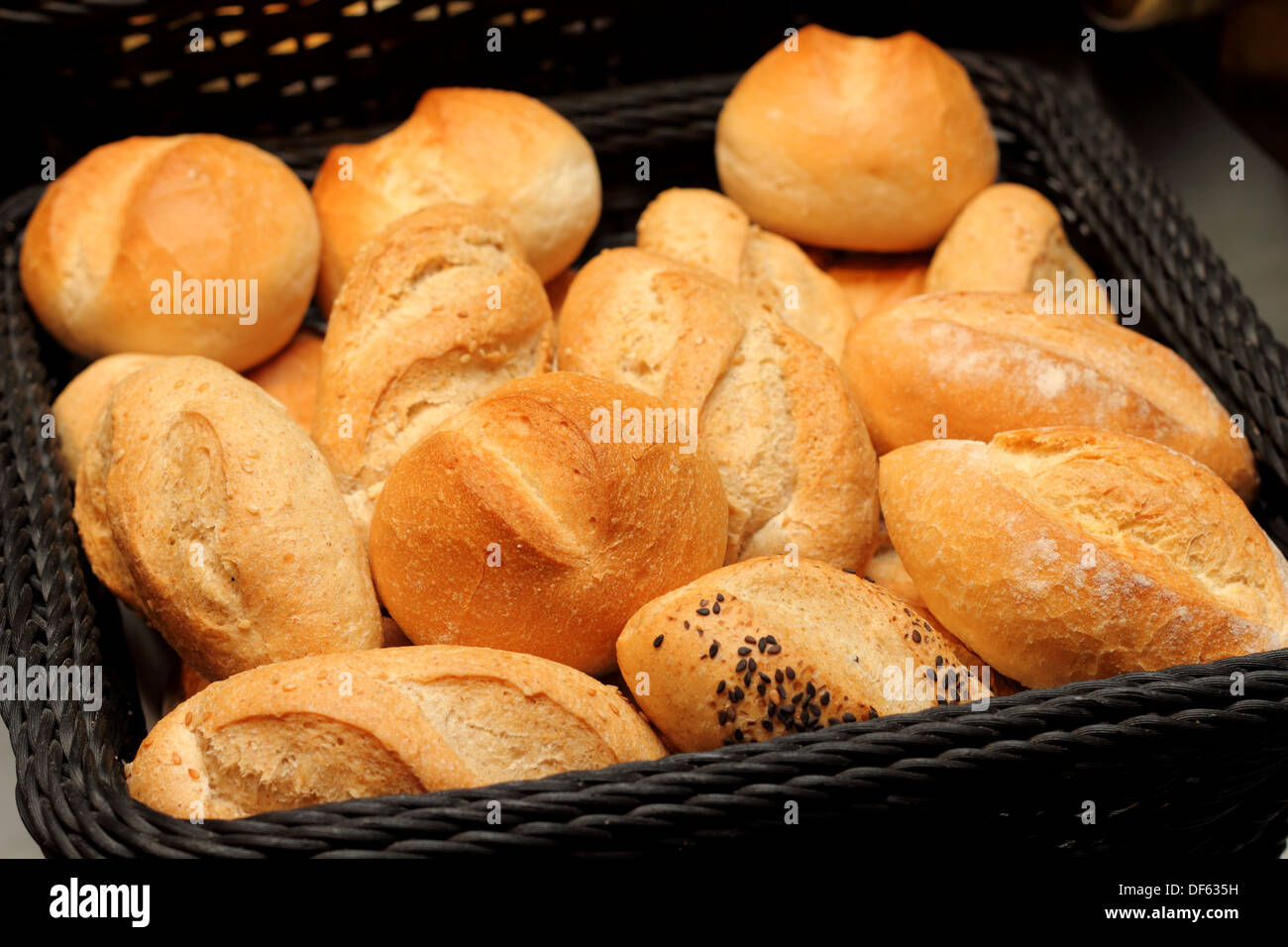 Crusty bread roll on hi-res stock photography and images - Alamy