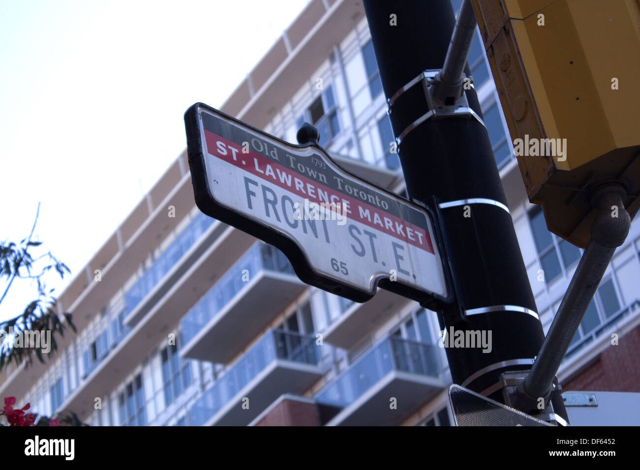 Front st. east Street sign in downtown Toronto Stock Photo - Alamy