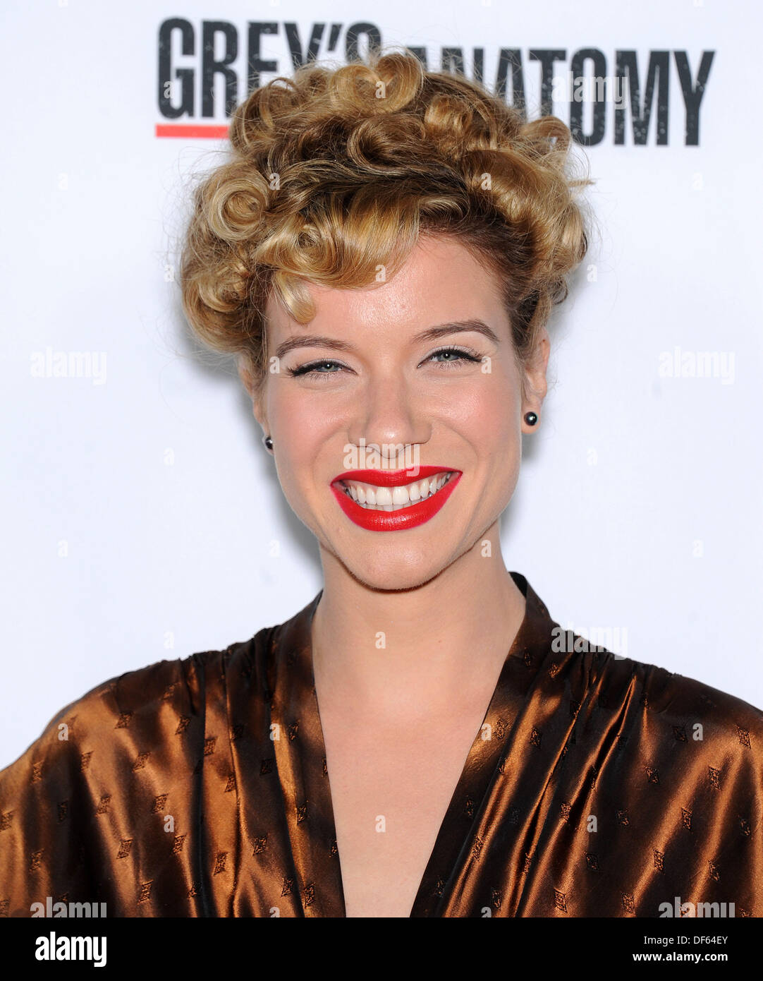 Hollywood, California, USA. 28th Sep, 2013. Tessa Ferrer arrives for ...