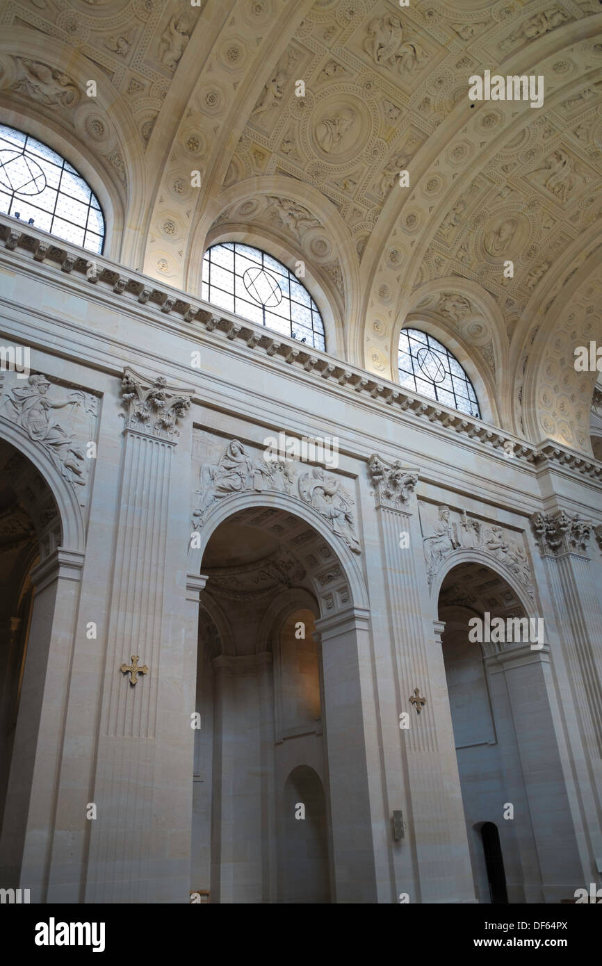 The interior of the church of Val-de-Grace, Paris, France Stock Photo ...