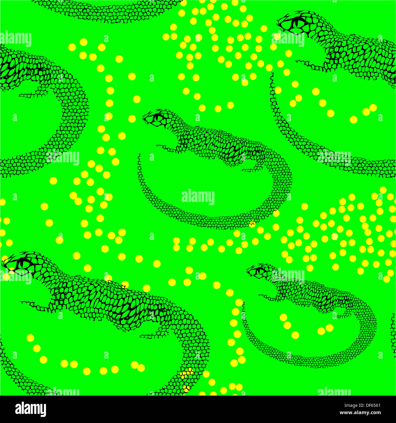 seamless texture with a lizard Stock Photo - Alamy