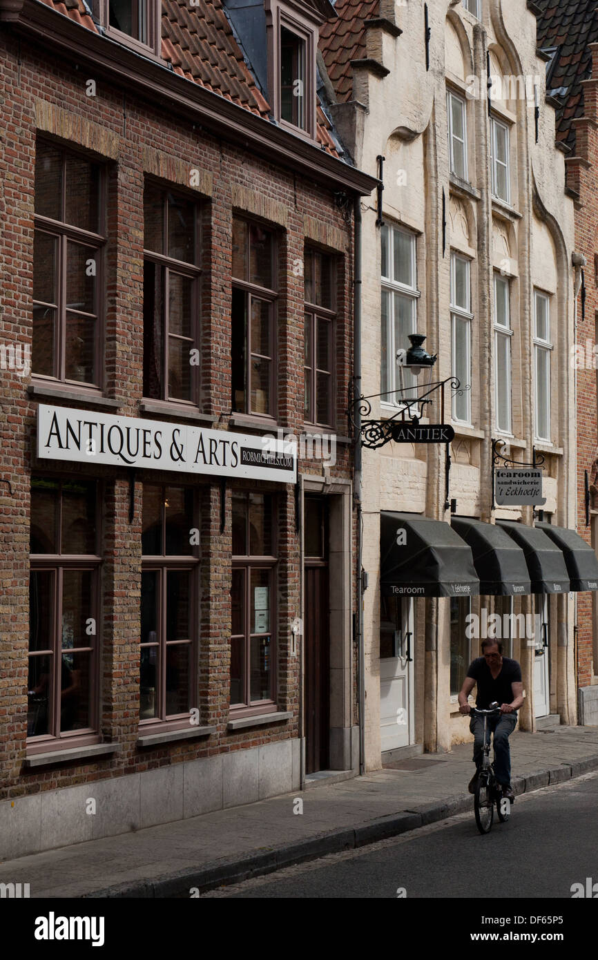 Scenes from Bruges in Belgium Stock Photo - Alamy
