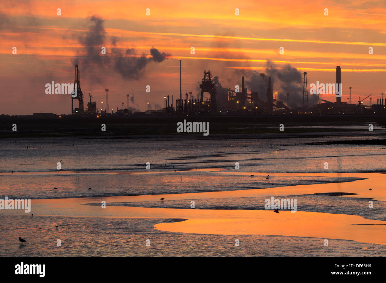Redcar SSI steelworks blast furnace and coke ovens. Redcar, north east ...