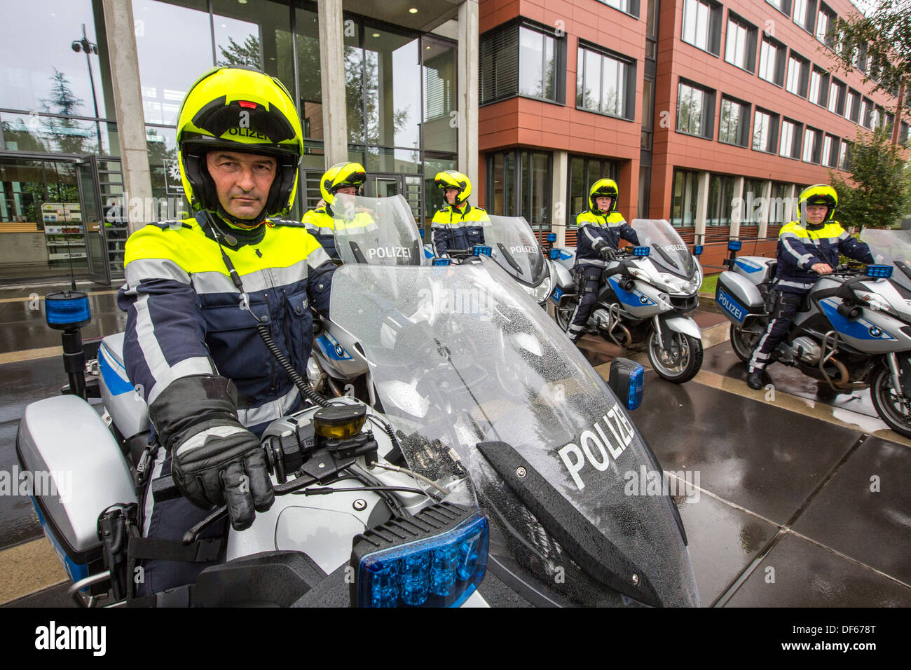 Police motor bike Stock Photo - Alamy