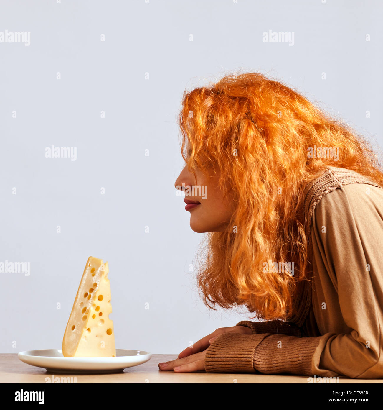 Hair cheese hi-res stock photography and images - Alamy