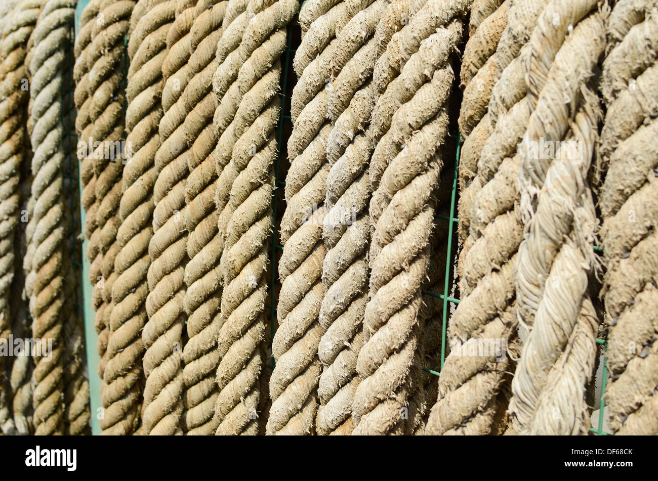 A close-up of rope Stock Photo - Alamy