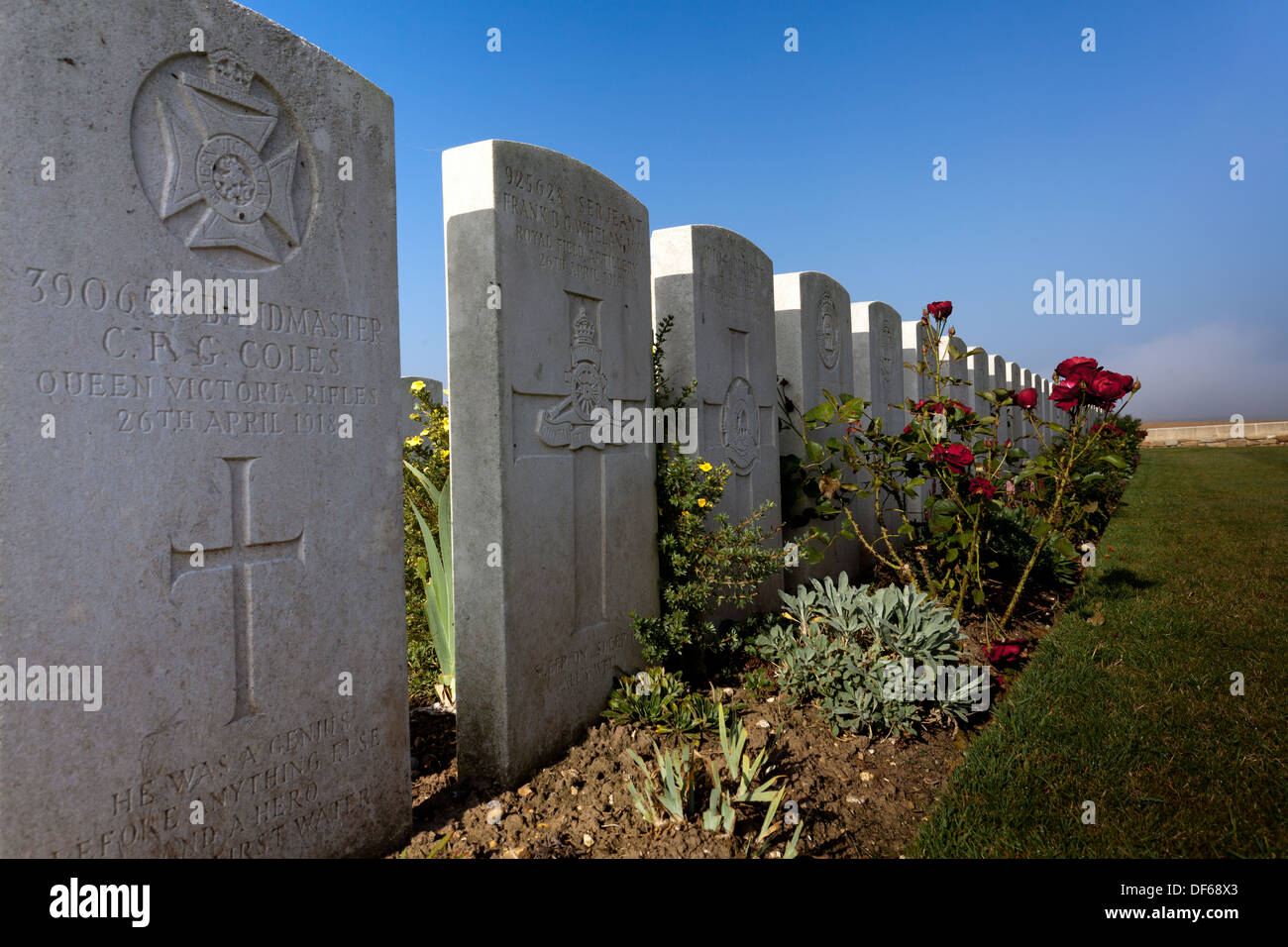 The grave of Cecil Frederic Coles, British musician and composer, in ...