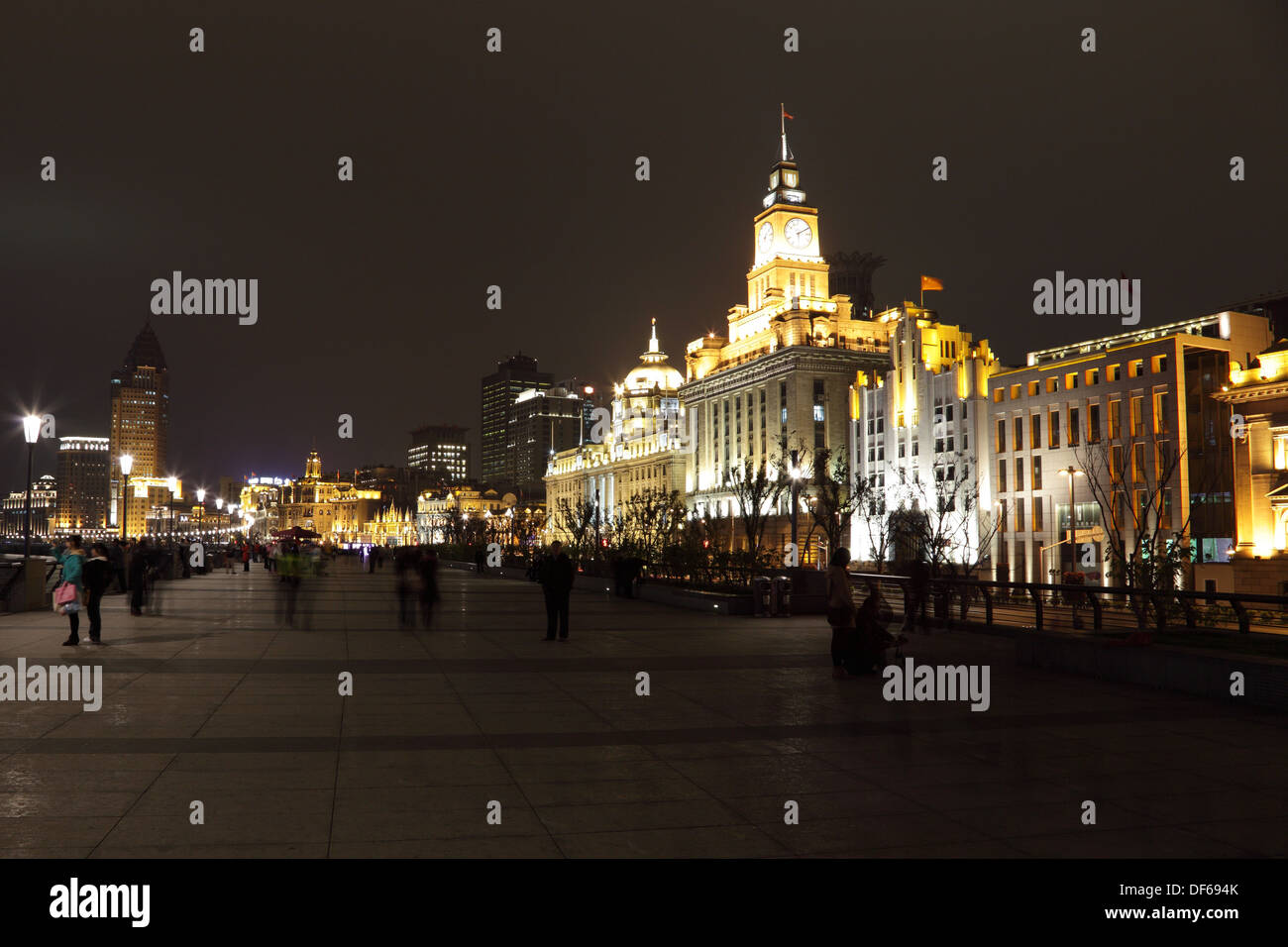 The Bund at night, Shanghai, China Stock Photo - Alamy