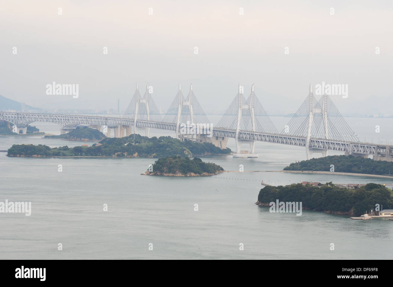 The Great Seto Bridge (Seto Ohashi) in Japan Stock Photo - Alamy