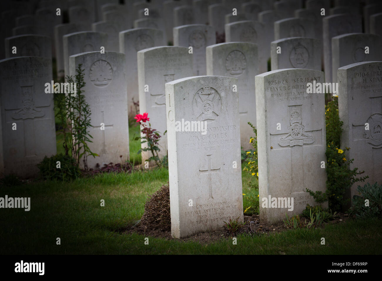 The grave of Cecil Frederic Coles, British musician and composer, in ...