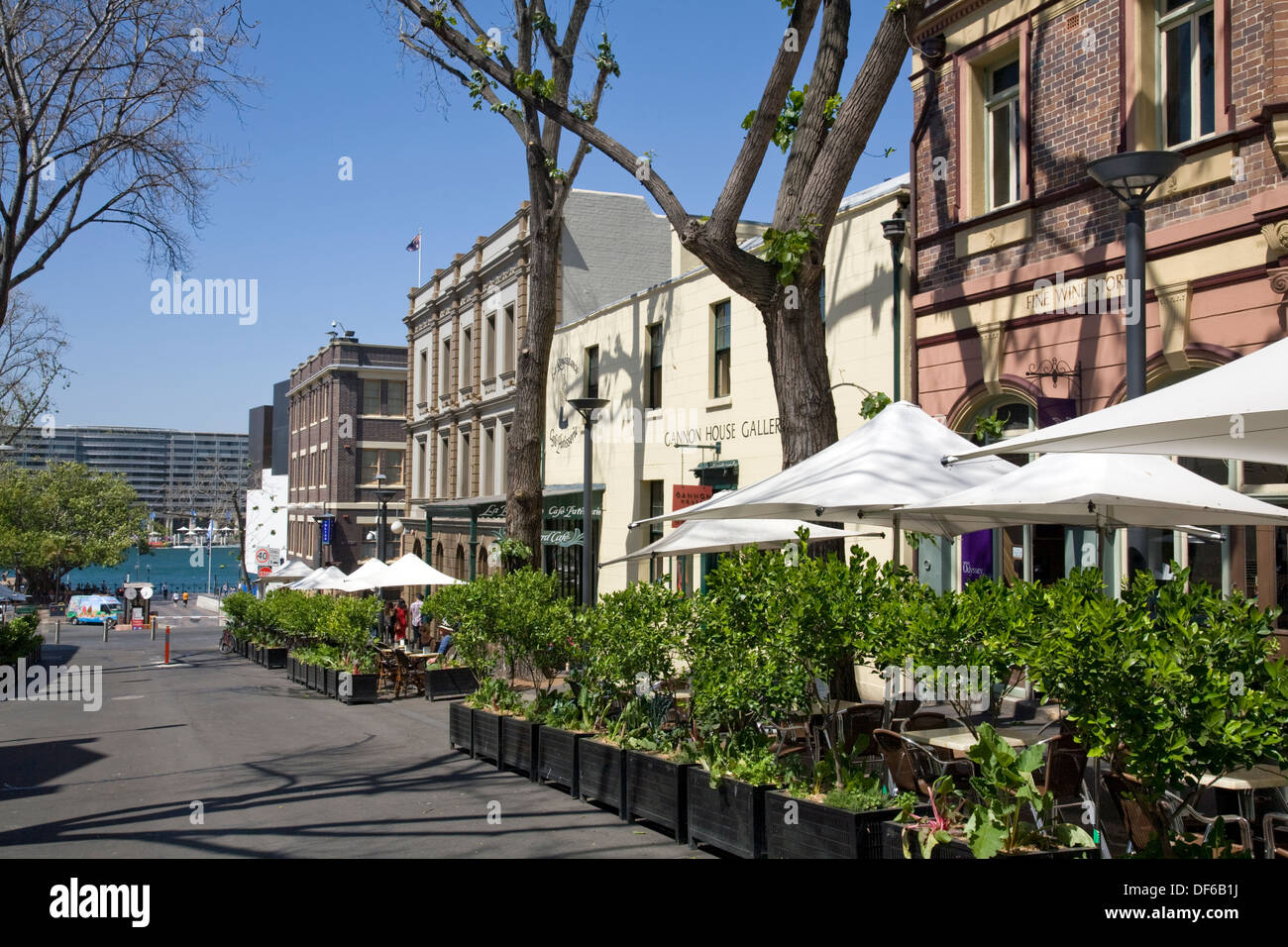 Sydney The Rocks Area in Argyle Street Stock Photo - Alamy