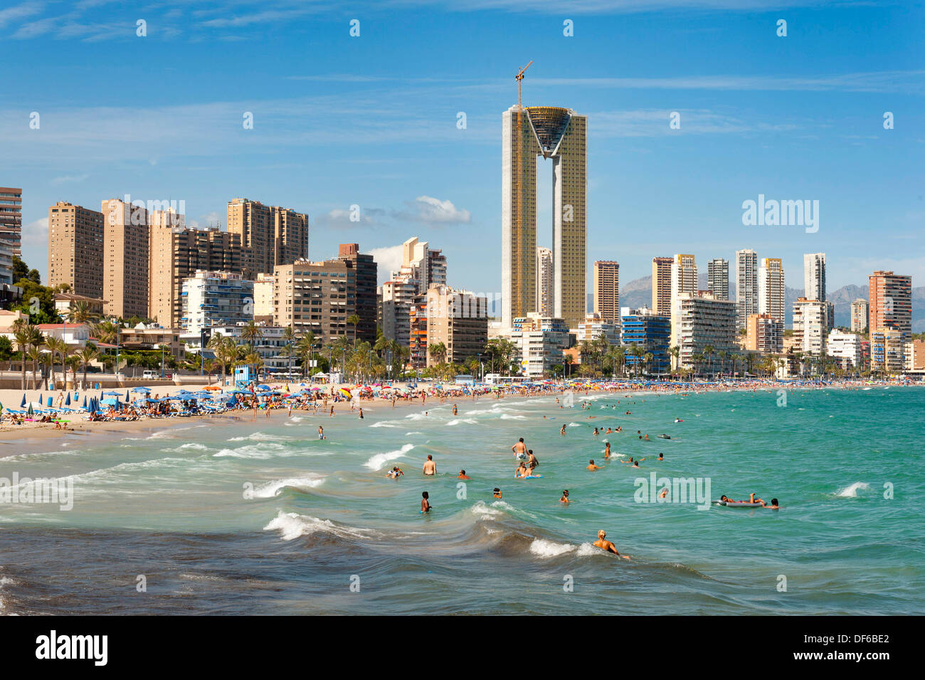 InTempo luxury skyscraper and other high-rises in Benidorm, Alicante ...