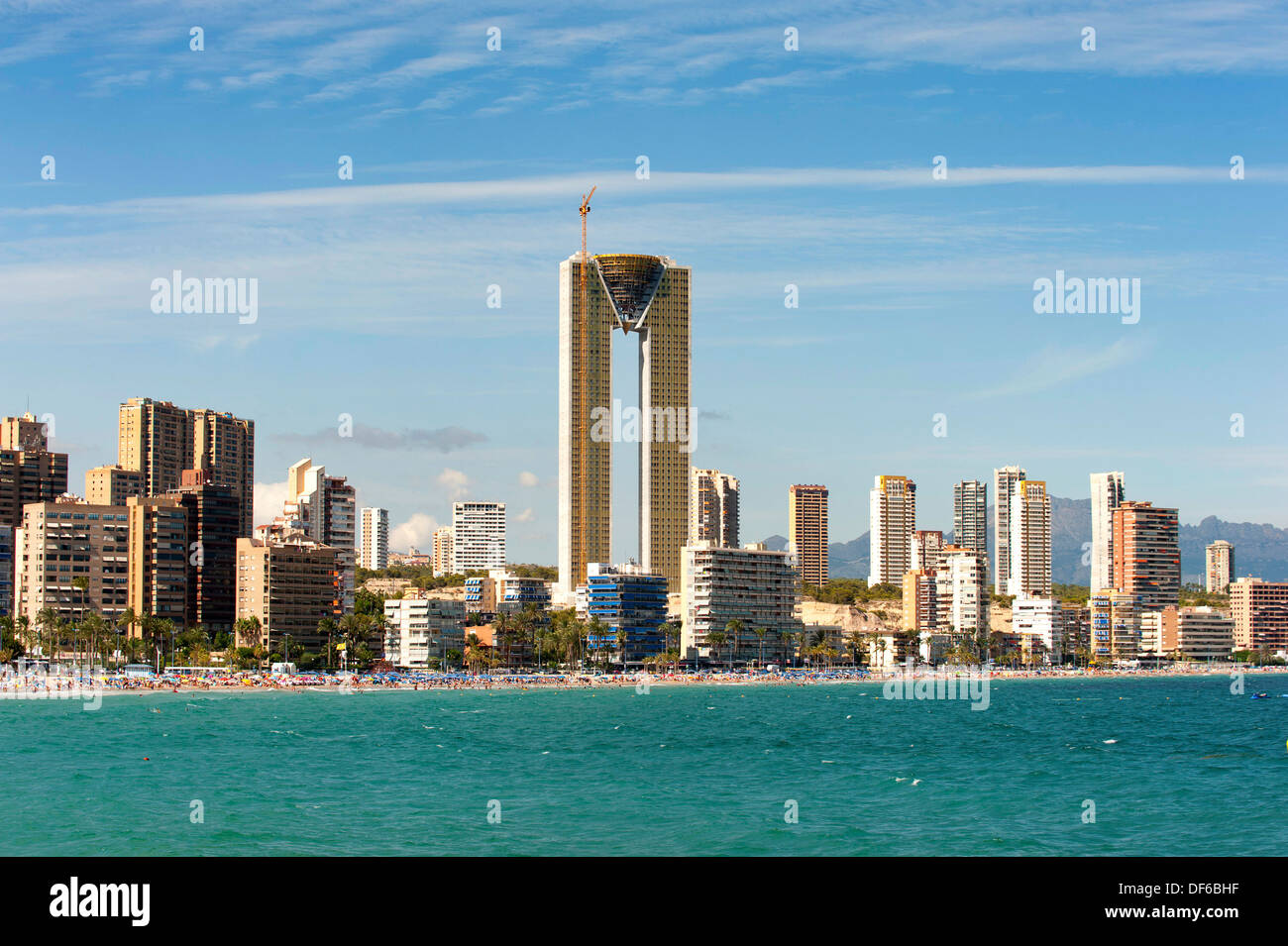 InTempo luxury skyscraper and other high-rises in Benidorm, Alicante ...