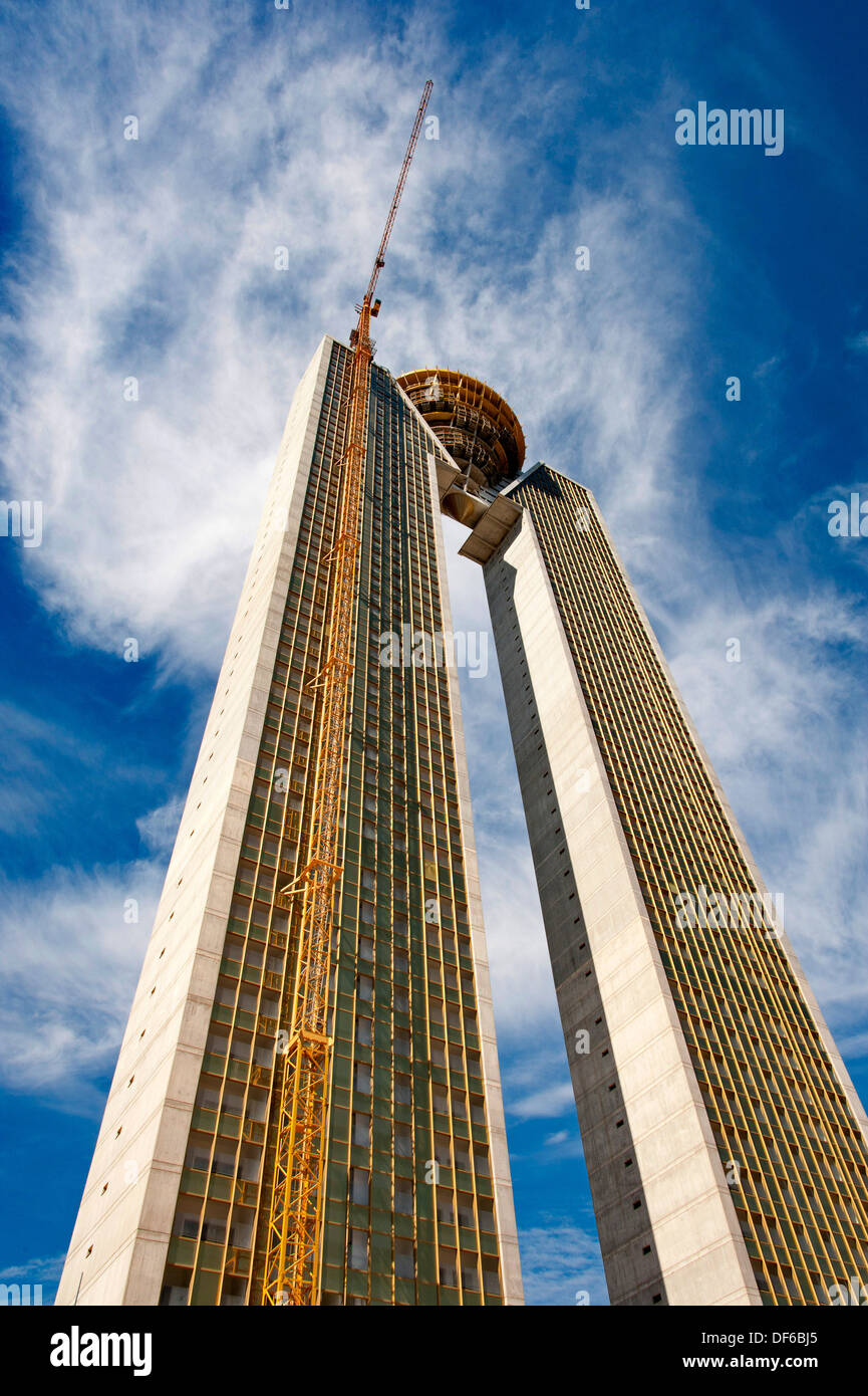 InTempo luxury skyscraper in Benidorm, Alicante Province, Spain Stock ...