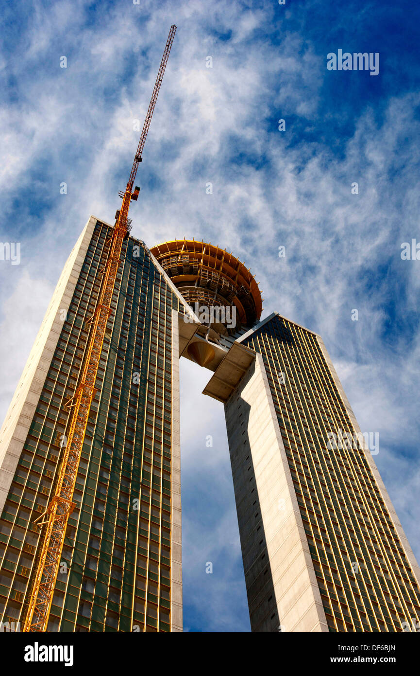 InTempo luxury skyscraper in Benidorm, Alicante Province, Spain Stock ...