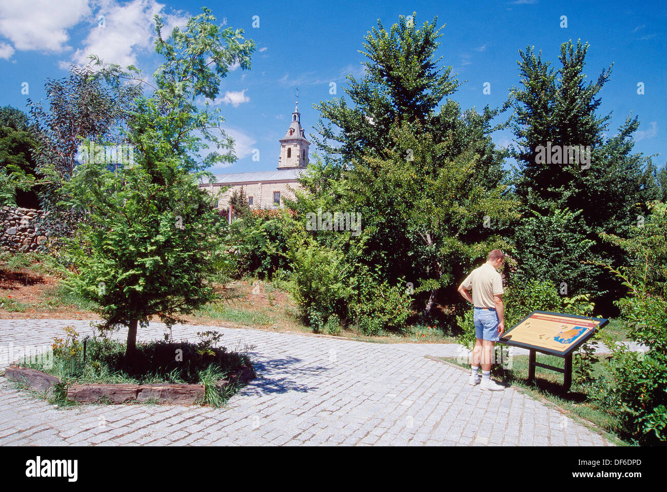 Arboreto Giner de los Rios. Rascafria, Madrid province, Spain Stock ...