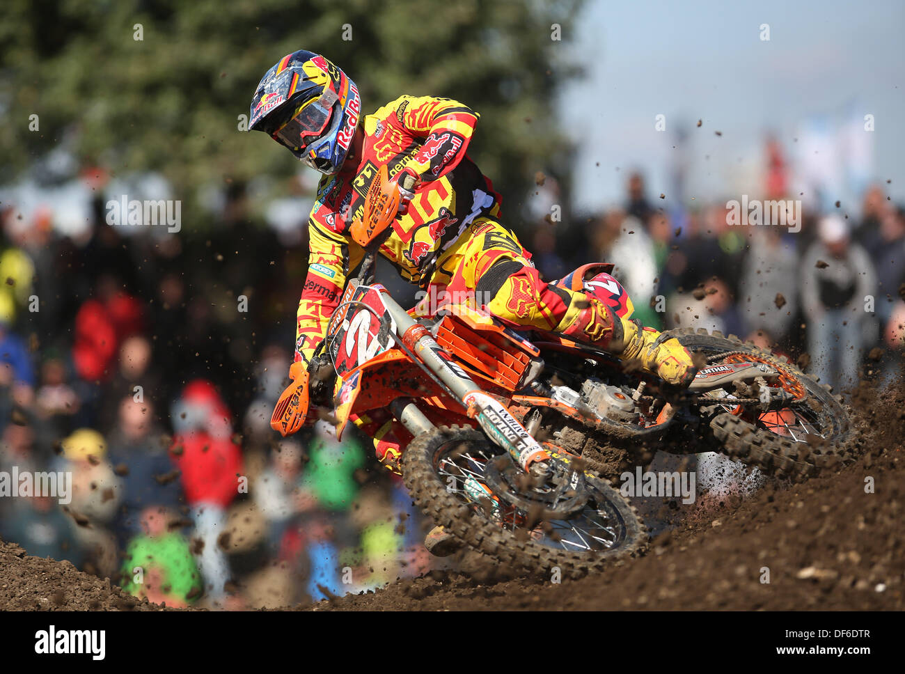 Teutschenthal, Germany. 29th Sep, 2013. German motocross racer Ken ...