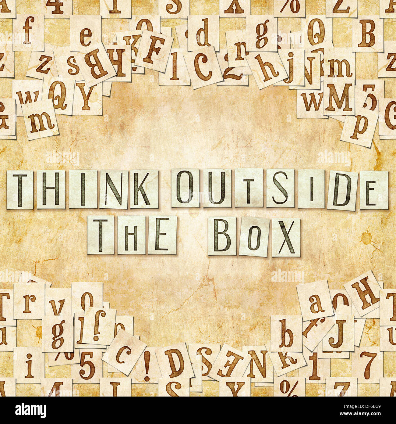 seamless background with letters . Linux Libertine fonts used in the ...