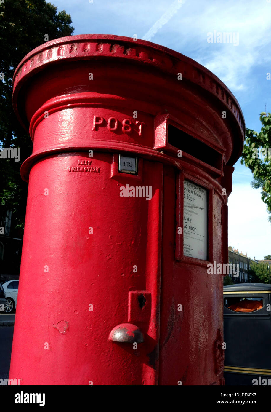 Pillar box in street hi-res stock photography and images - Alamy