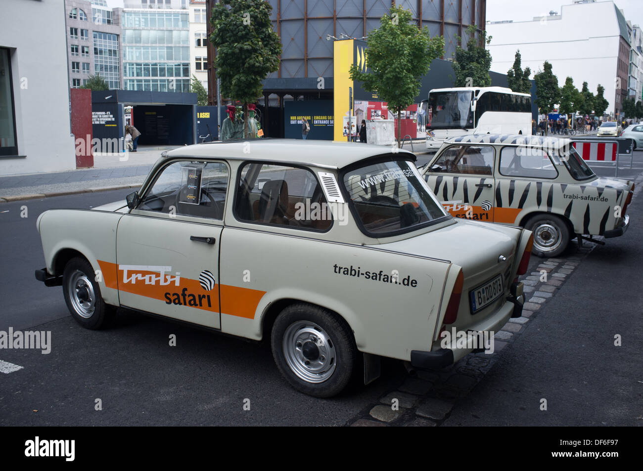 Trabant cars in east berlin hi-res stock photography and images - Alamy