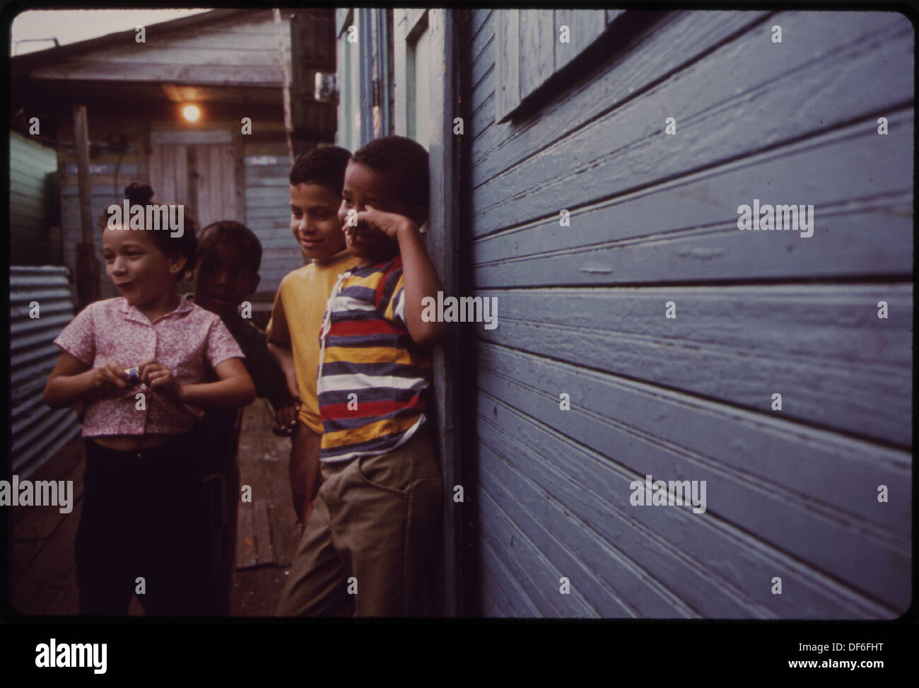 MARTIN-PENA AREA OF PUERTO RICO. (FROM THE DOCUMERICA-1 EXHIBITION. FOR ...