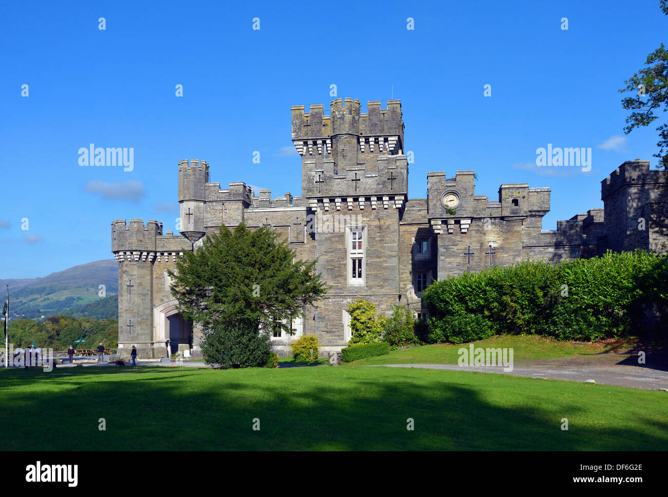Wray Castle. Wray, Lake District National Park, Cumbria, England ...