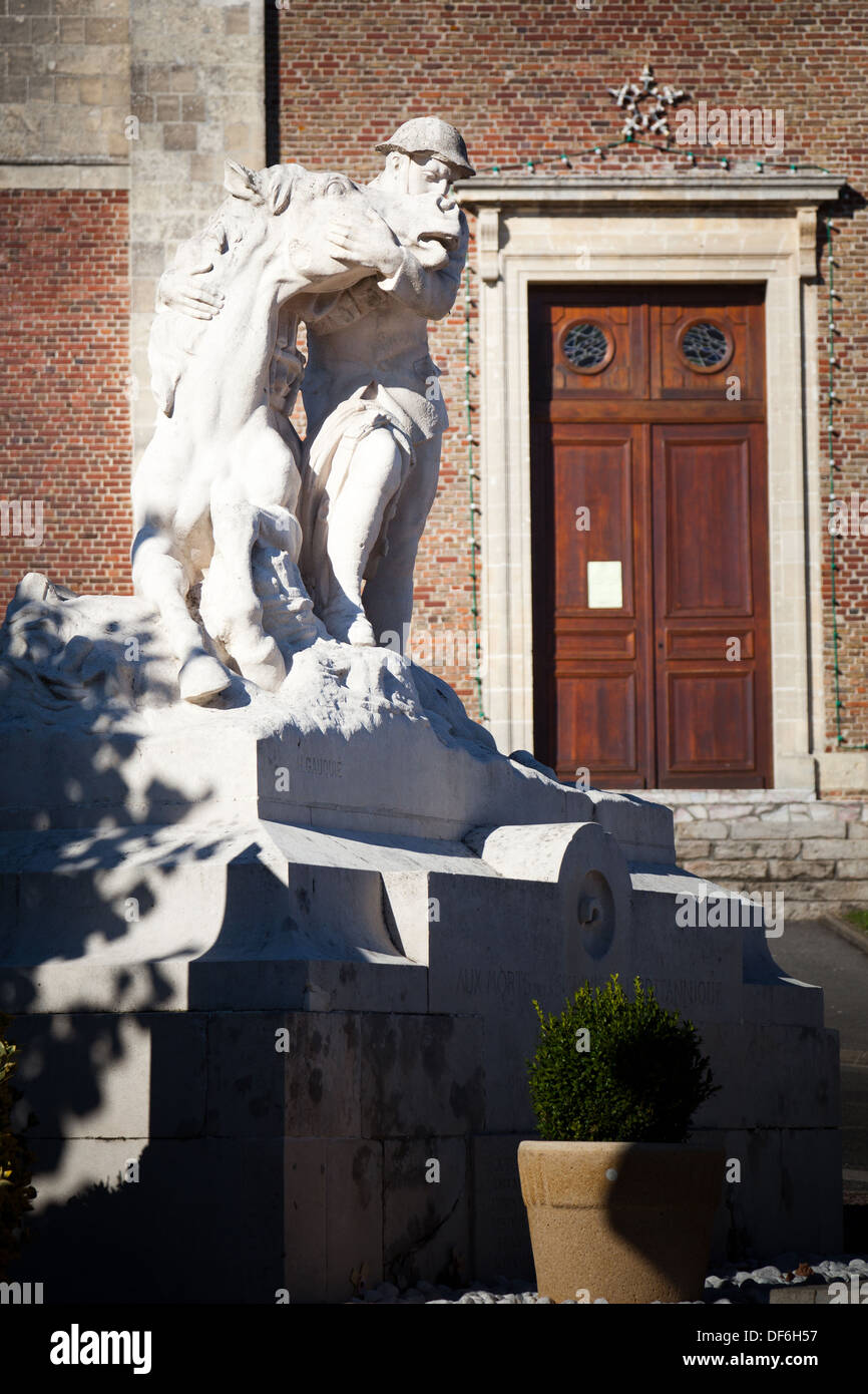 58th (London) Division Memorial at Chipilly in the Somme region of ...