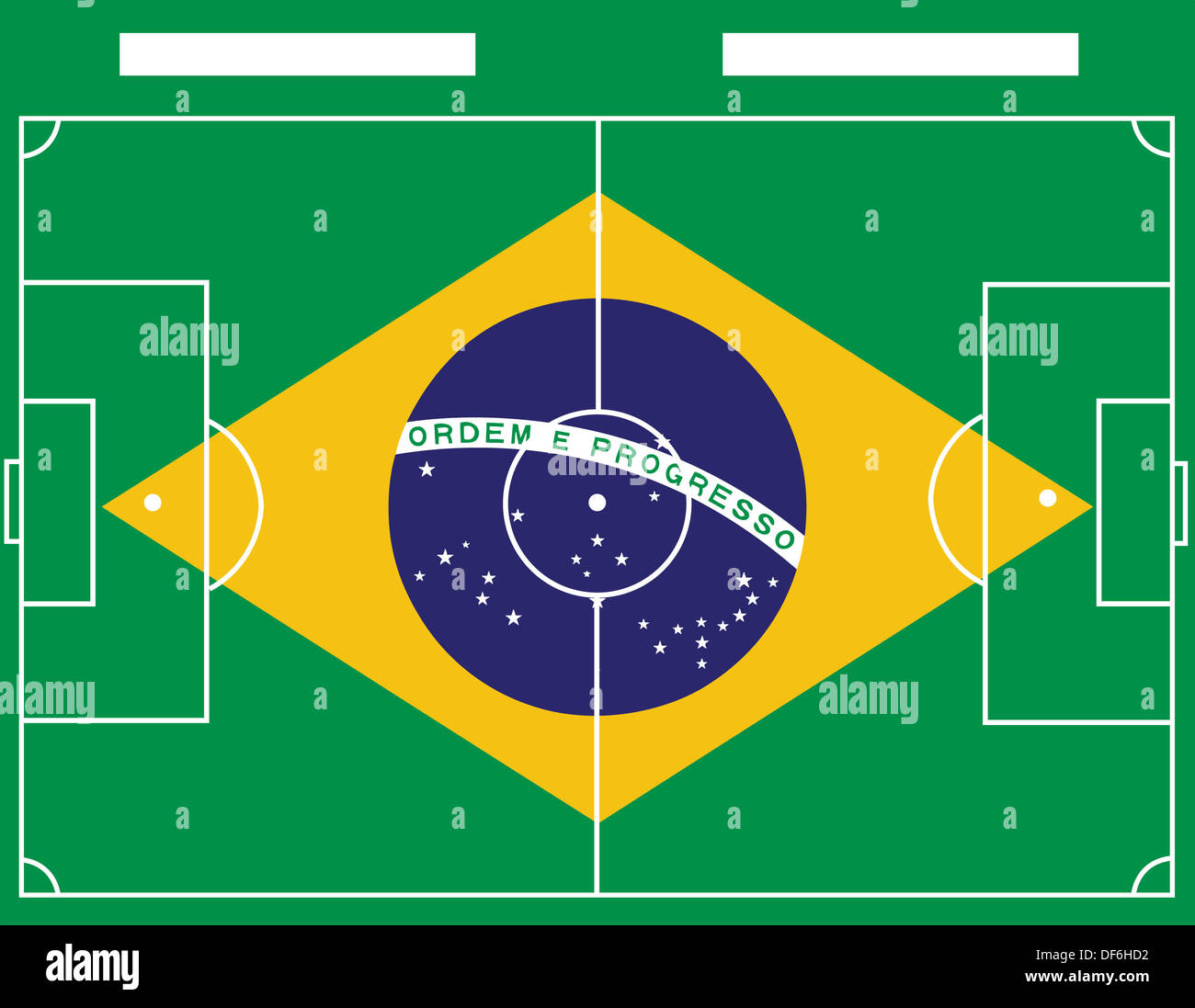 Brazil soccer field Stock Photo - Alamy