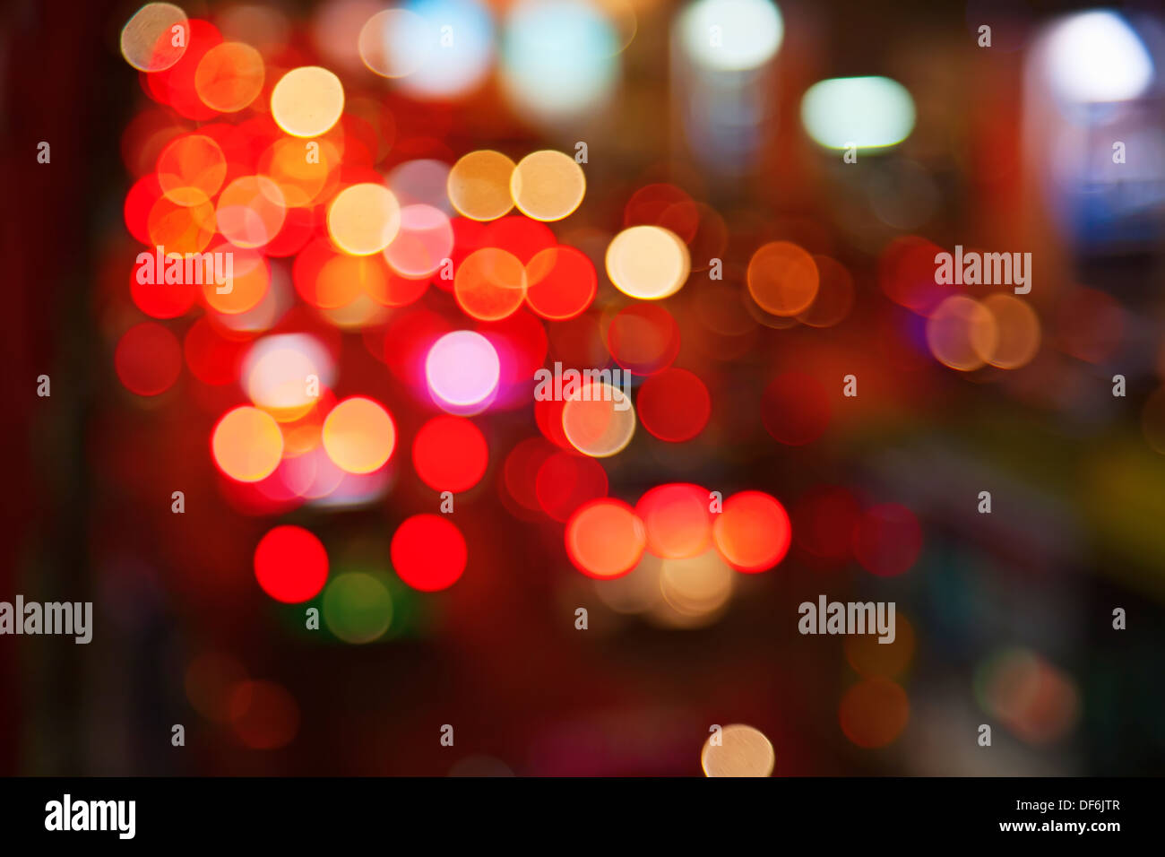 Night lights of the big city Stock Photo - Alamy