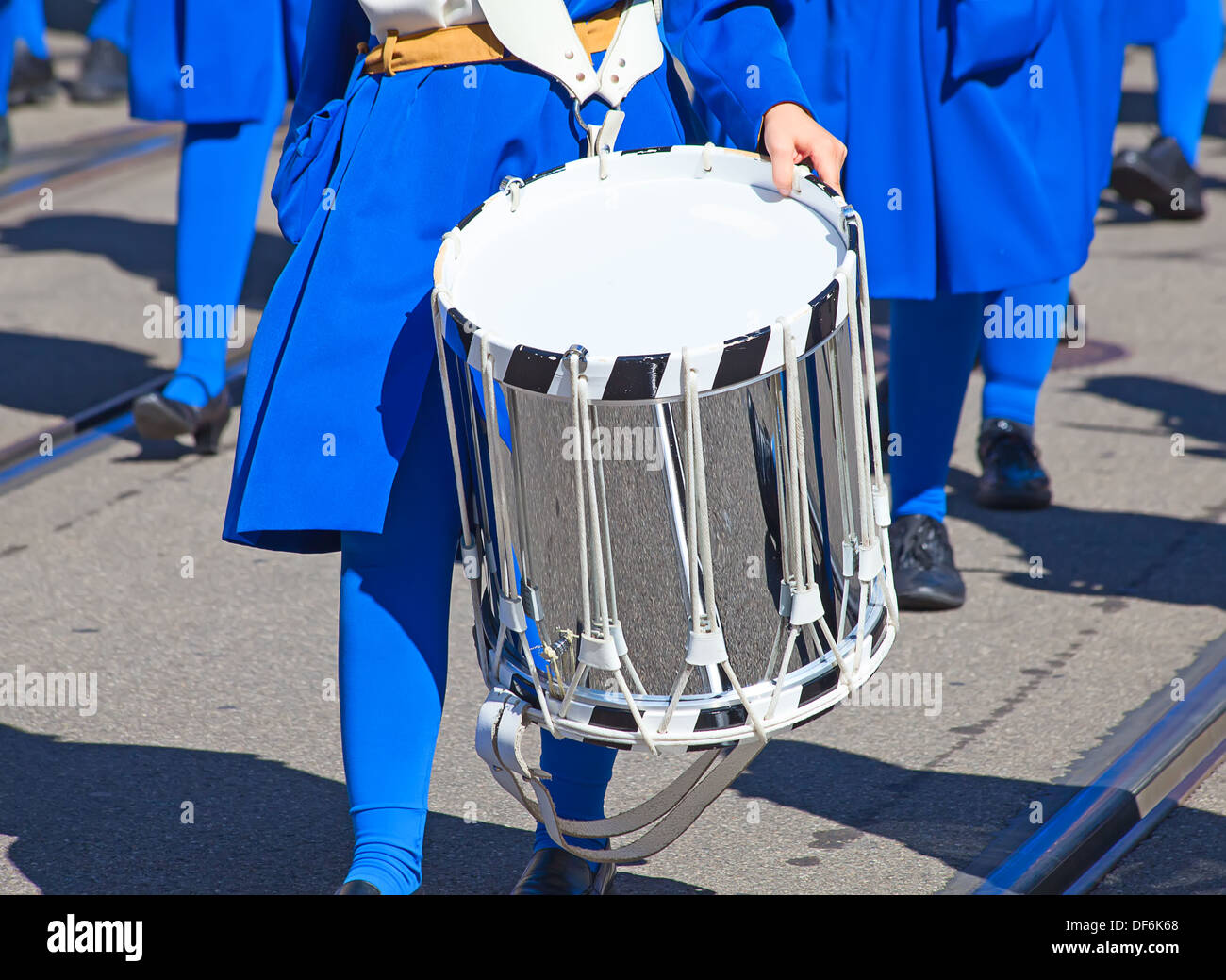 Parade decorated flag festival woman hi-res stock photography and ...