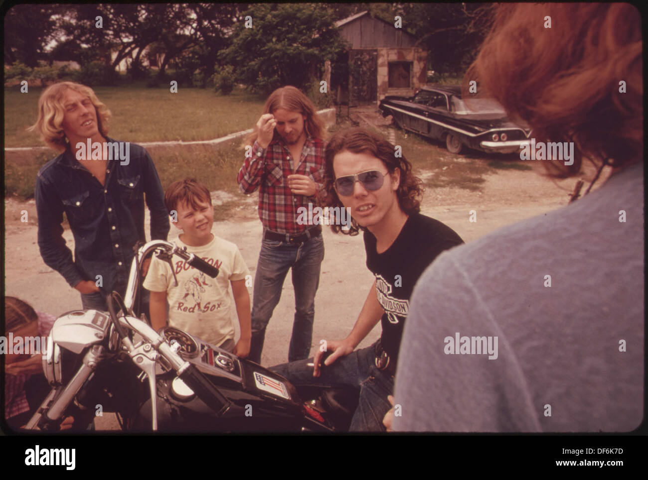 Friends motorcycle event in hi-res stock photography and images - Alamy