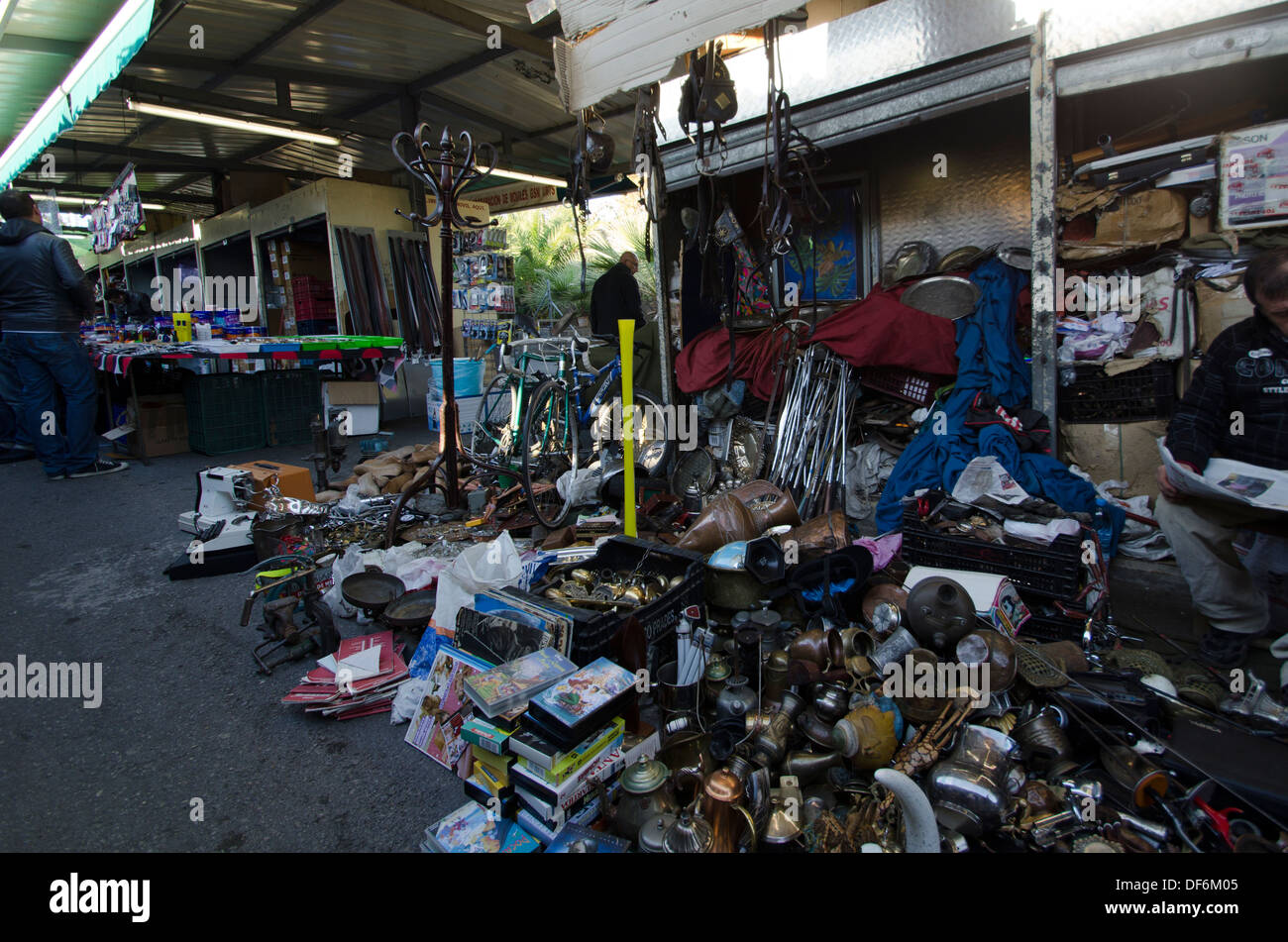 Europe, spain, Barcelona, encants market Stock Photo - Alamy