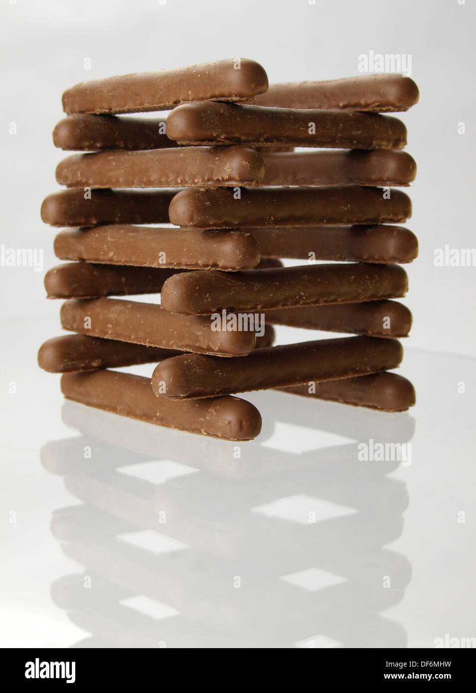Chocolate finger biscuits hi-res stock photography and images - Alamy