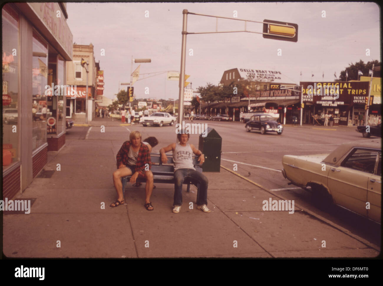 The Wisconsin River, near Wisconsin Dells, channels through deep, soft ...