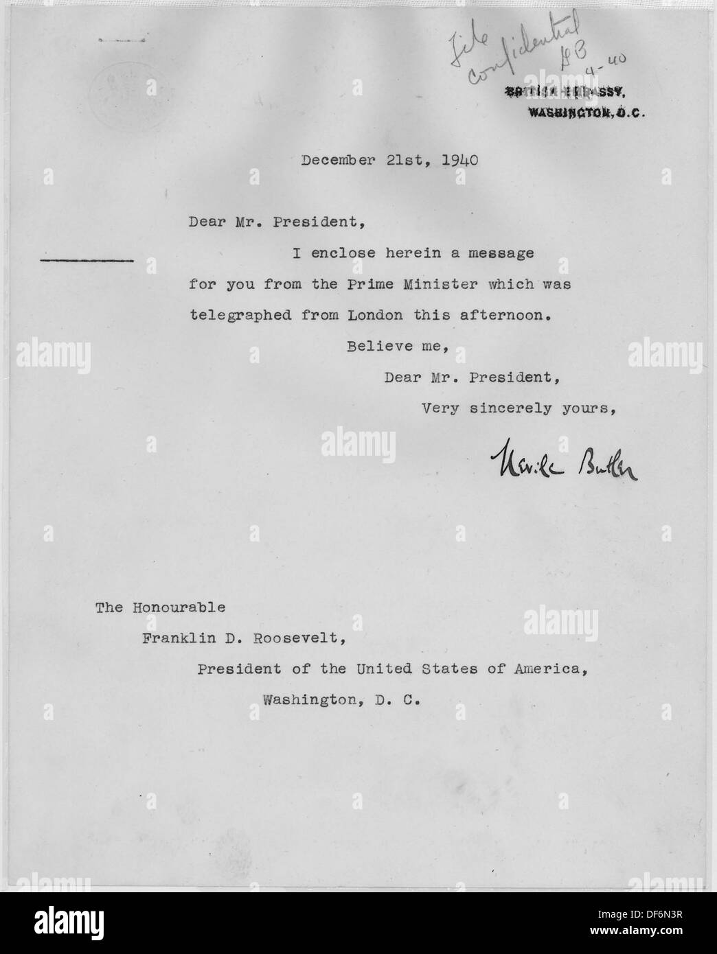 Neville Butler, a political figure, communicates with President ...