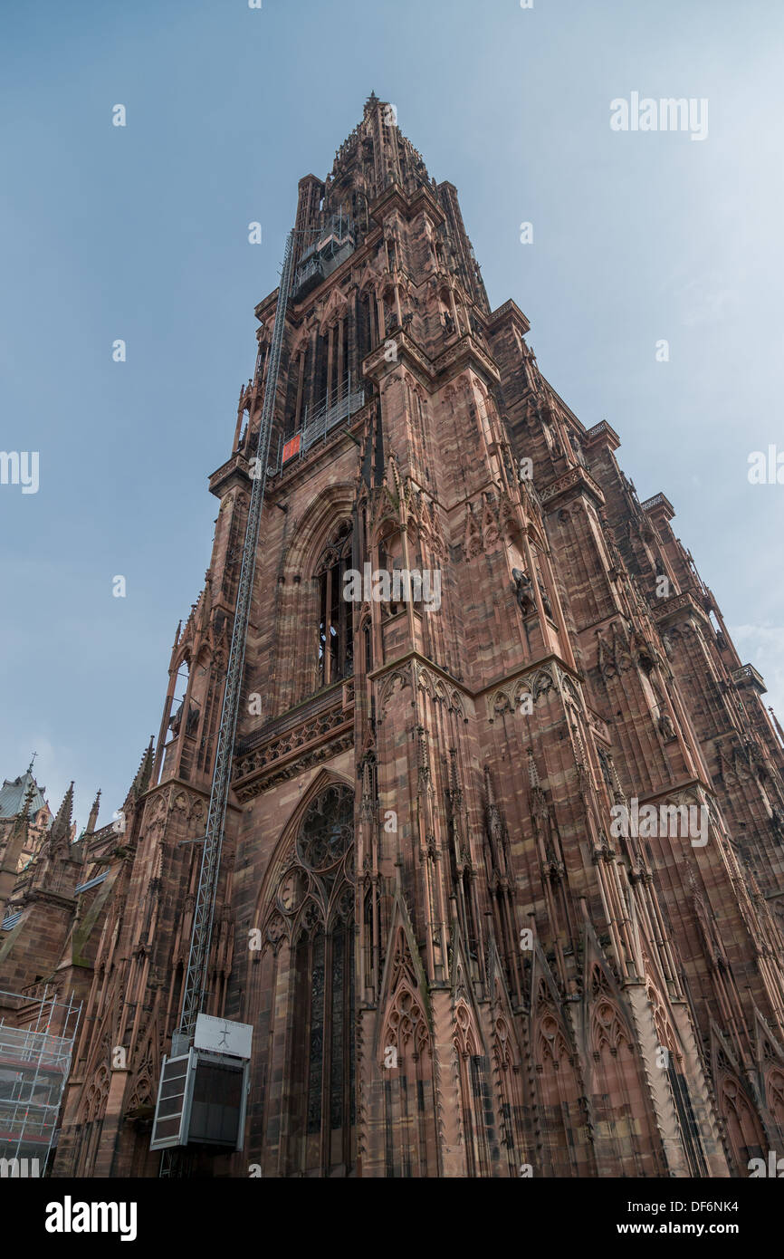 Tower of strasbourg cathedral High Resolution Stock Photography and ...