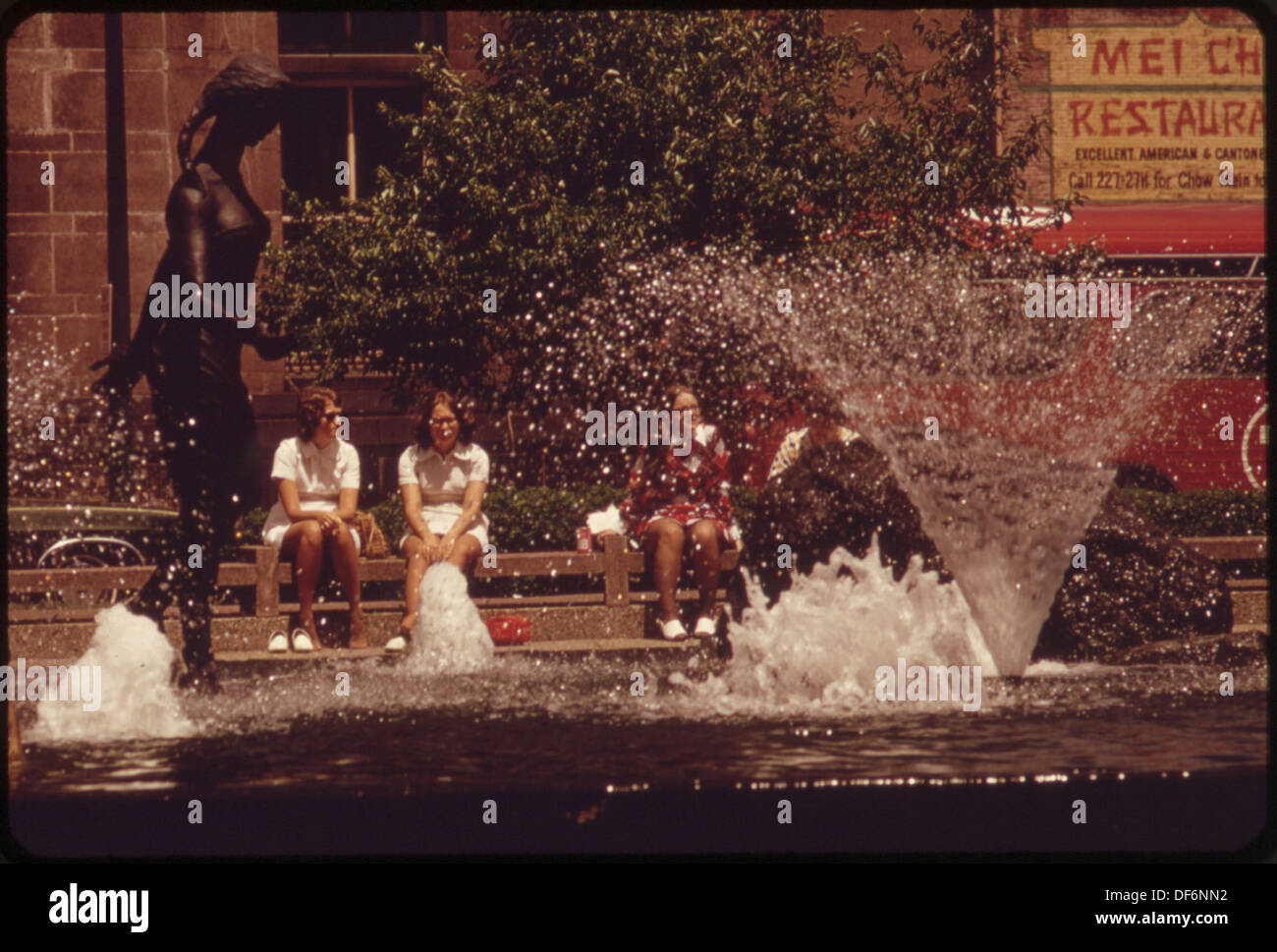 A green oasis within an urban setting, this city-block square park ...