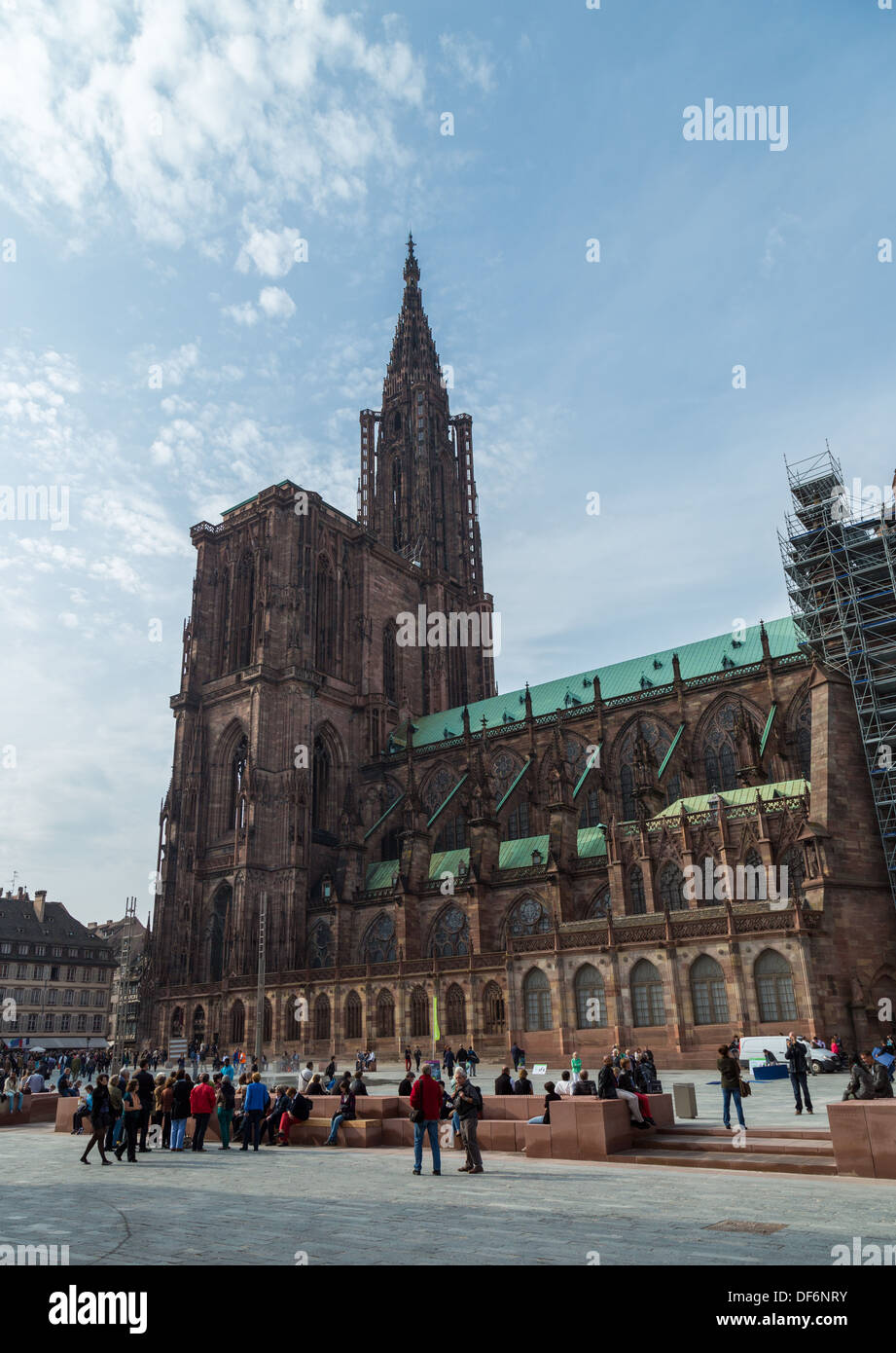 Tower of strasbourg cathedral High Resolution Stock Photography and ...