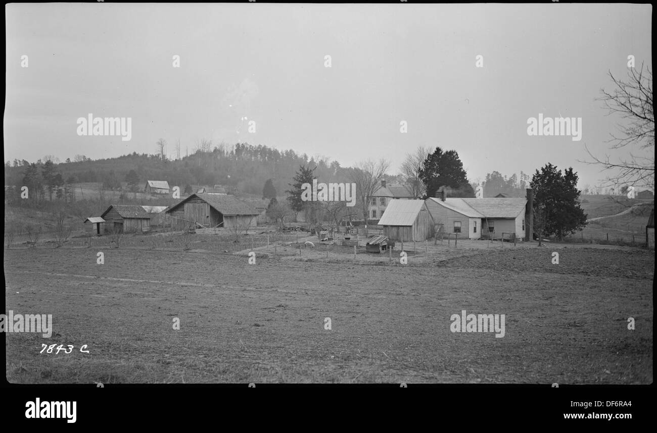A panoramic photograph of a town showcases the full view of its ...