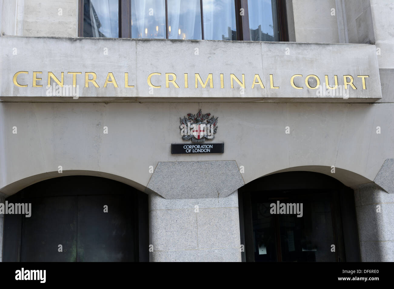 Central Criminal Court Of England And Wales High Resolution Stock ...
