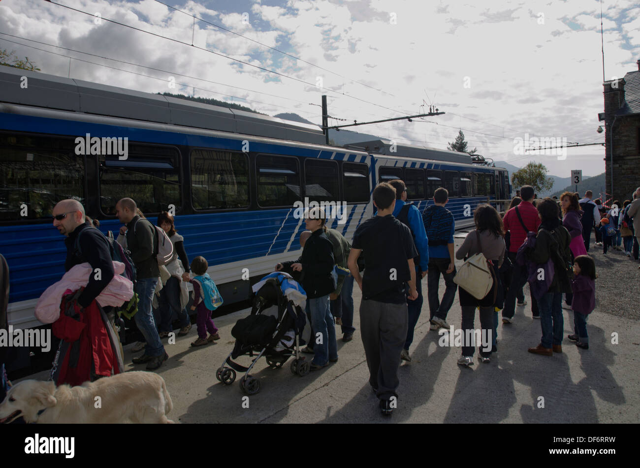 Nuria train hi-res stock photography and images - Alamy