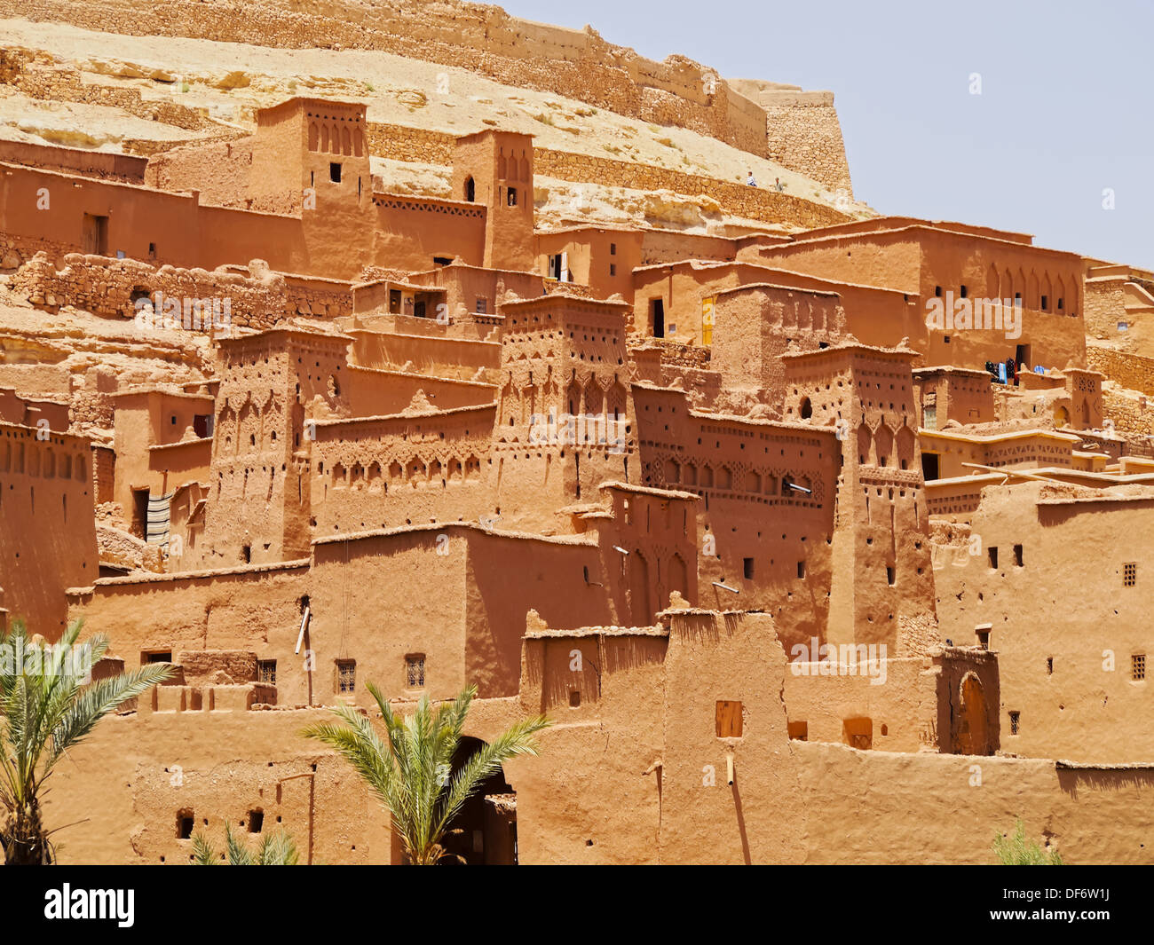 Ait Benhaddou - fortified city on the route between the Sahara Desert ...