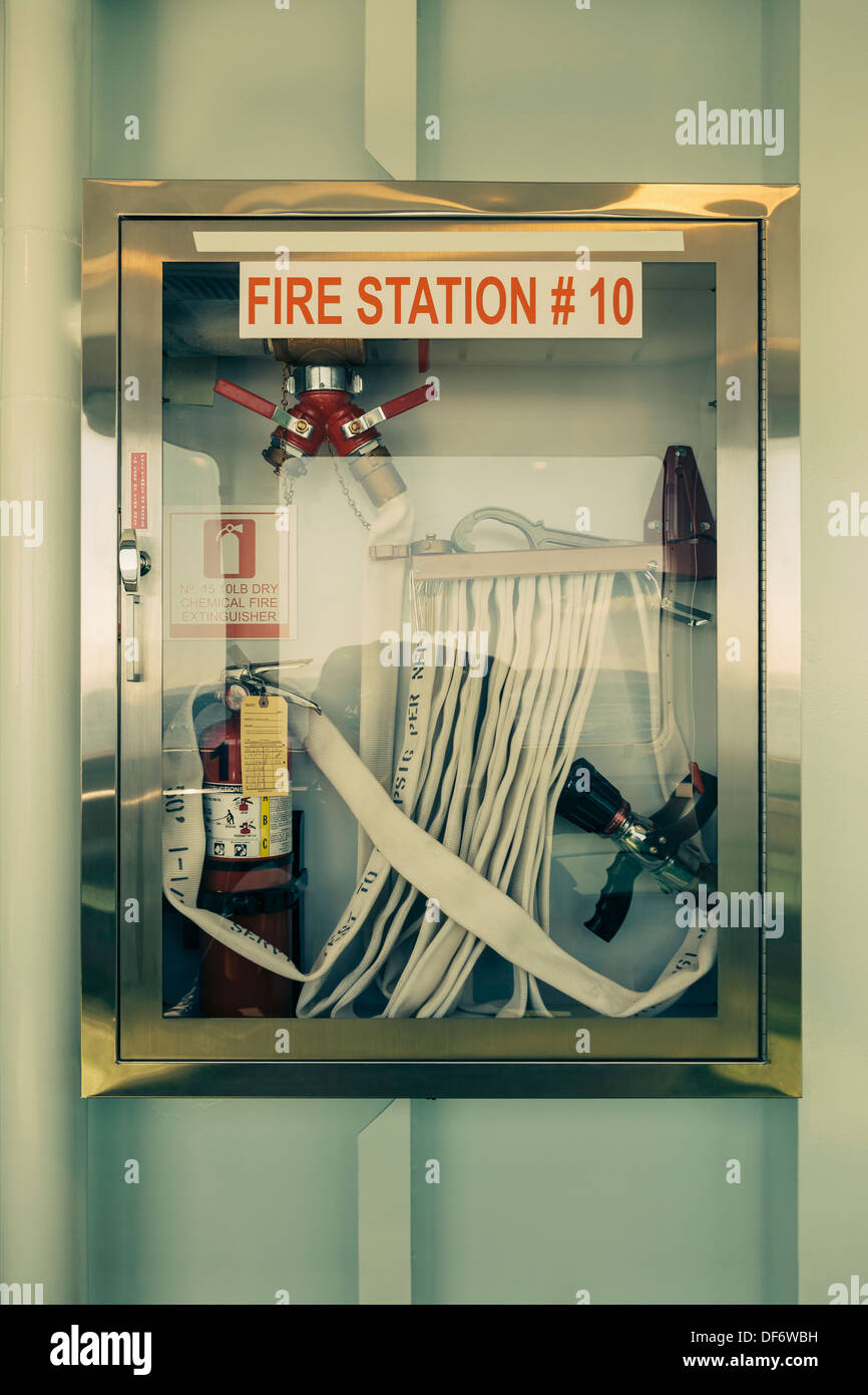 Fire station on a ferry boat, Puget Sound, Washington Stock Photo - Alamy